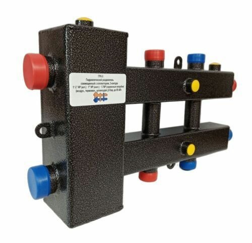 Гидрострелка (гидравлический разделитель) с коллектором Реалмаш ГРК-3