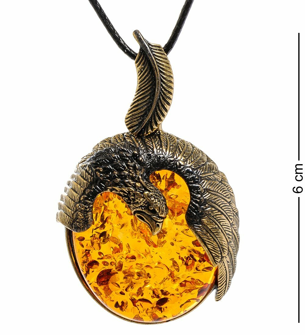 Подвеска, янтарь
