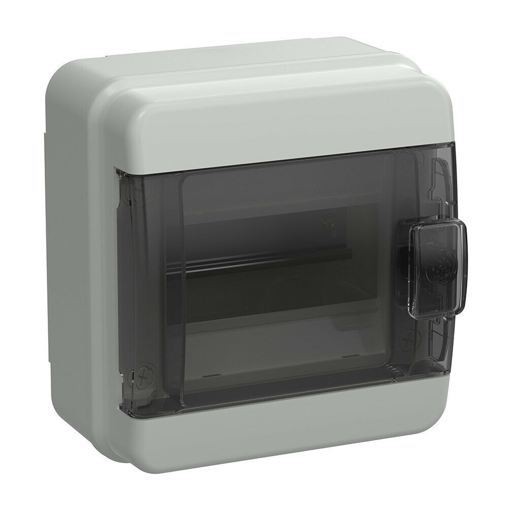 Щит распределительный навесной IEK Tekfor КМПн-6 пластиковый IP65 178х168х114 мм 6 модулей прозрачная дверь