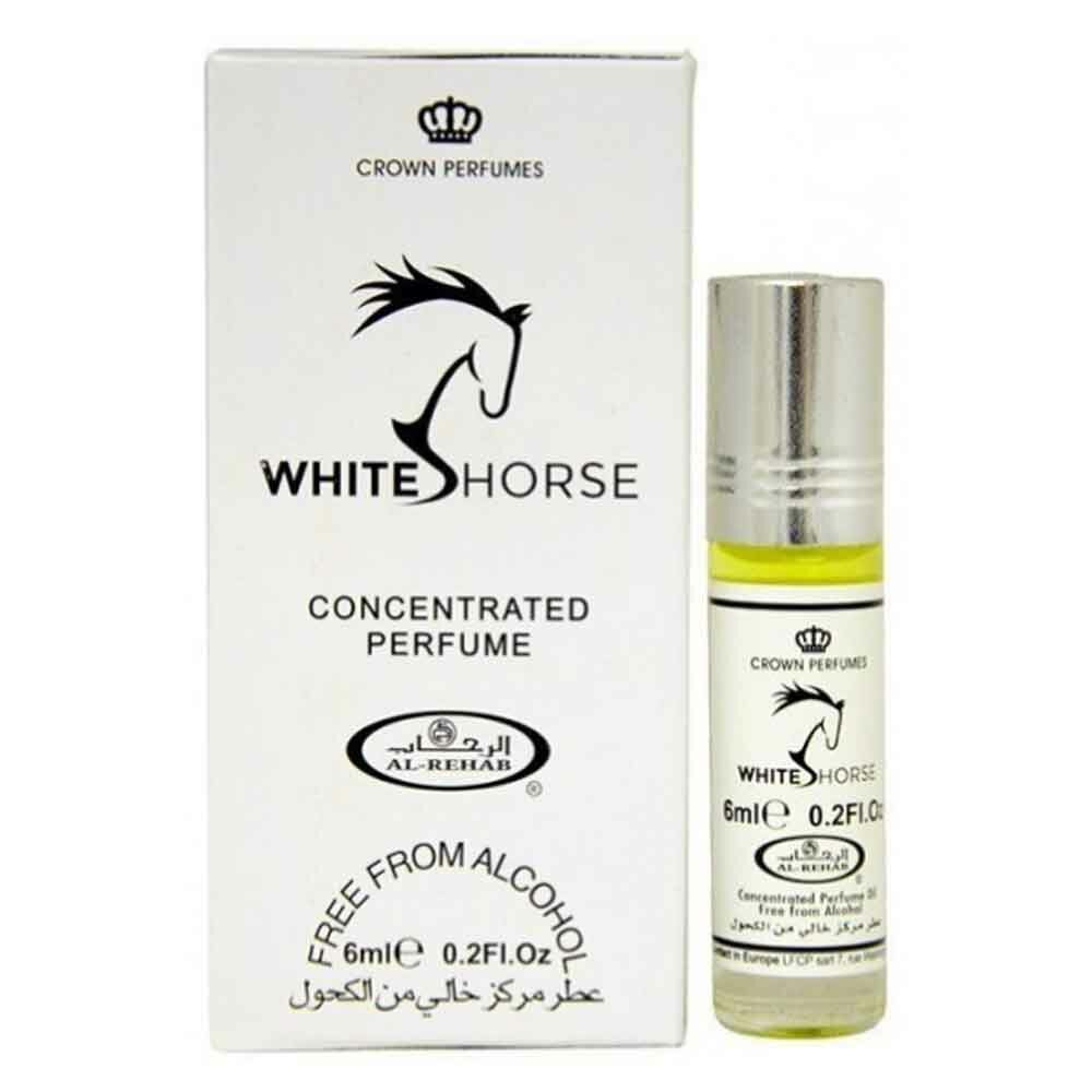 Духи масляные для мужчин Crown Perfumes White Horse 6 мл