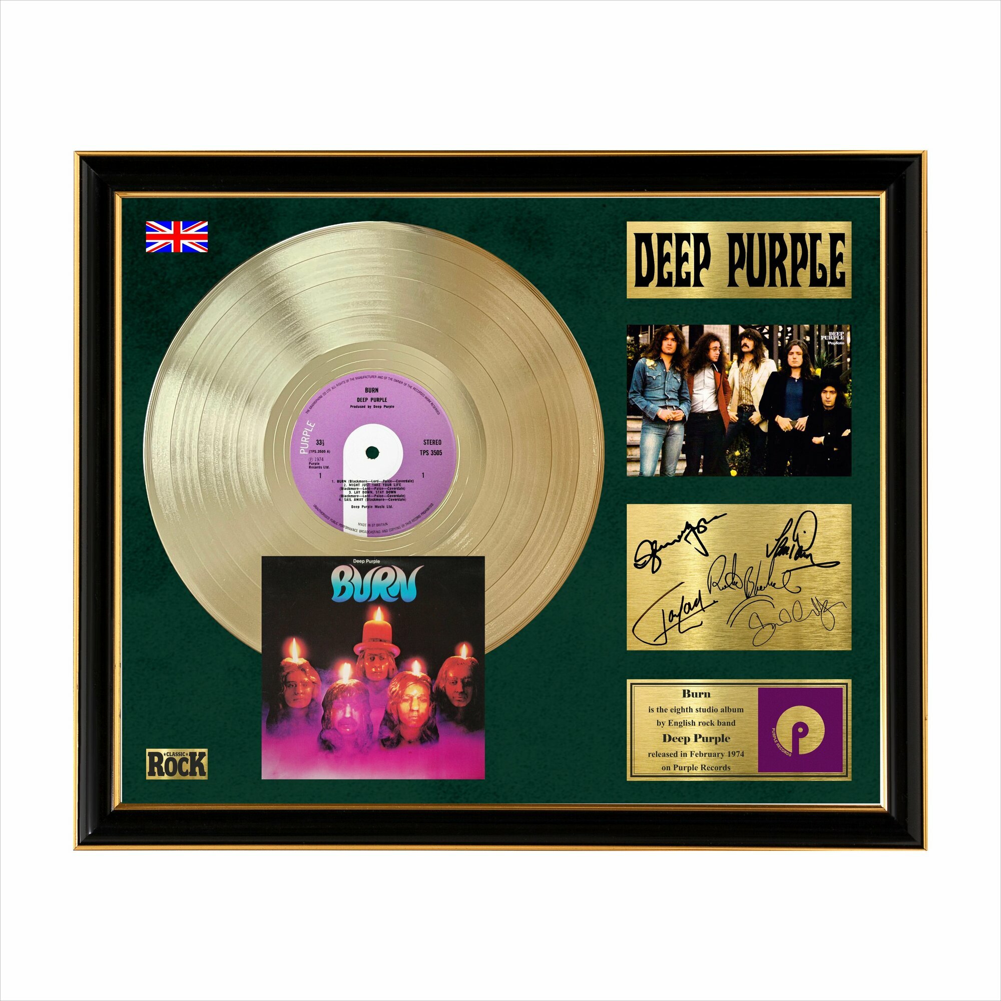 Картина Deep Purple подарочная