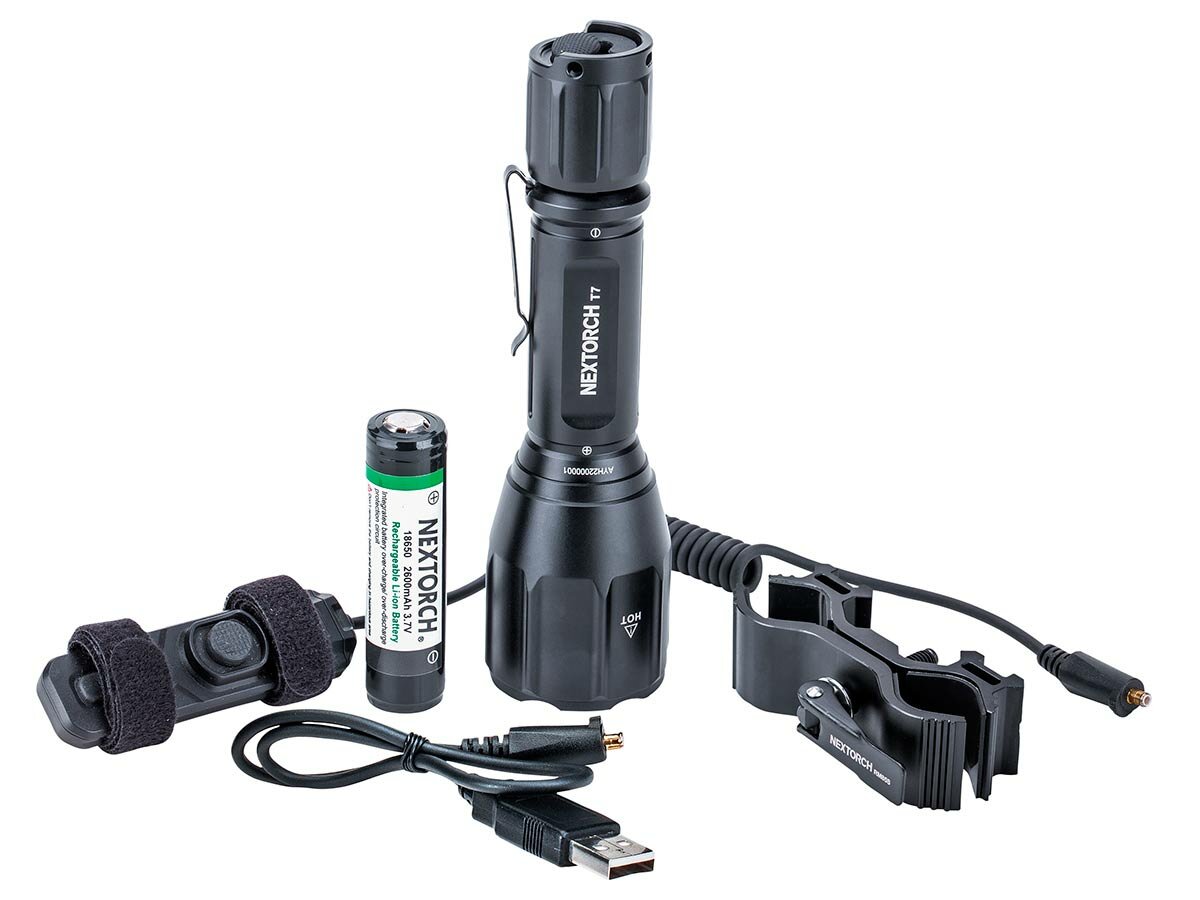 Комплект - фонарь Nextorch T7 Long-range Hunting Set V2.0, 1300 люмен T7 HUNTING SET V2.0