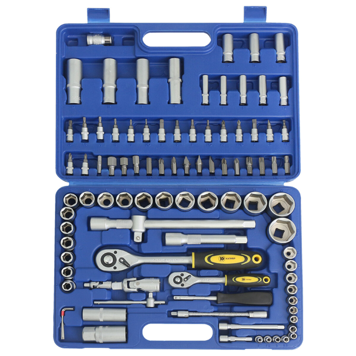 Набор слесарно-монтажный Калибр НСМ-94, синий