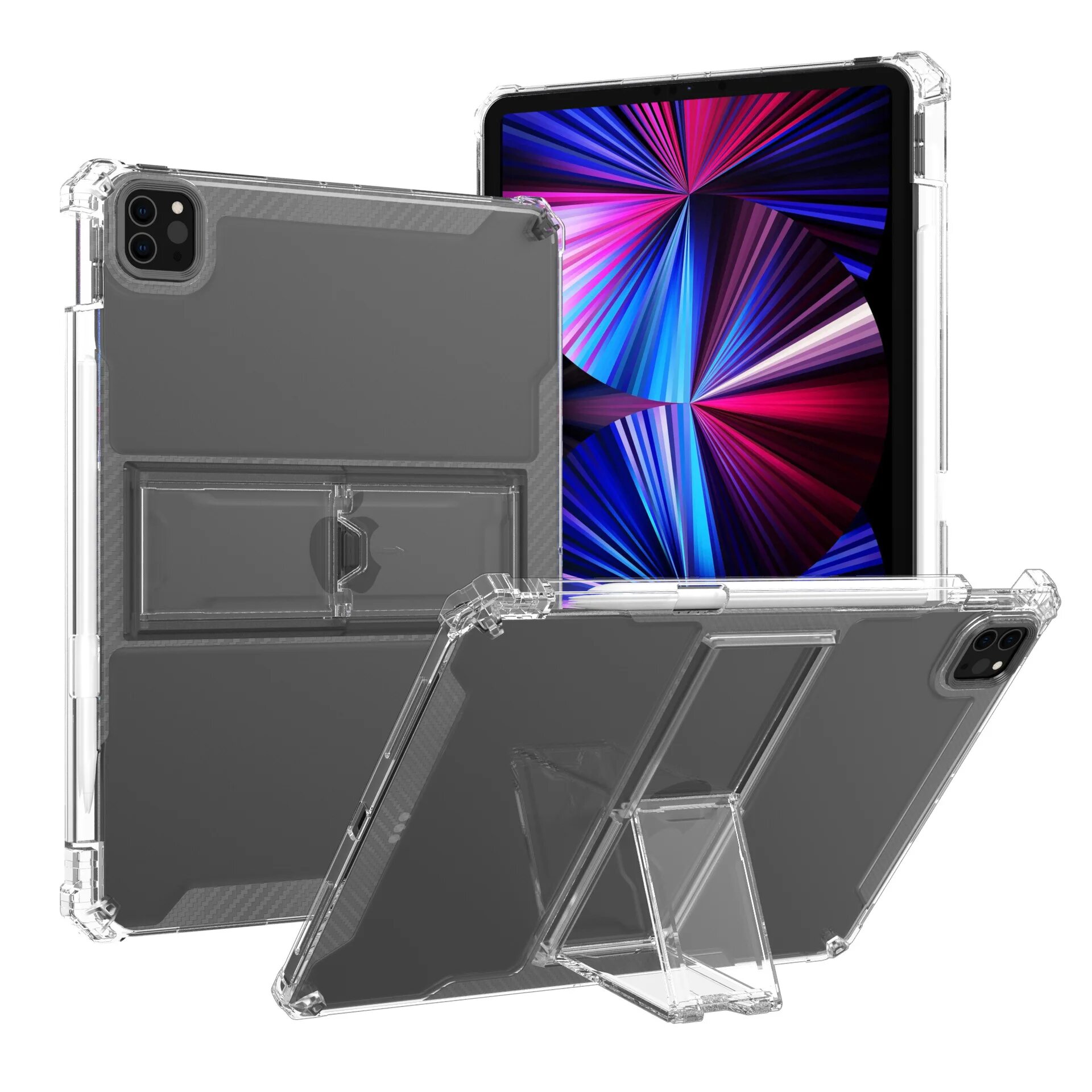 Чехол AYANJIN прозрачный для iPad Pro 12,9 дюймов 2018-2022