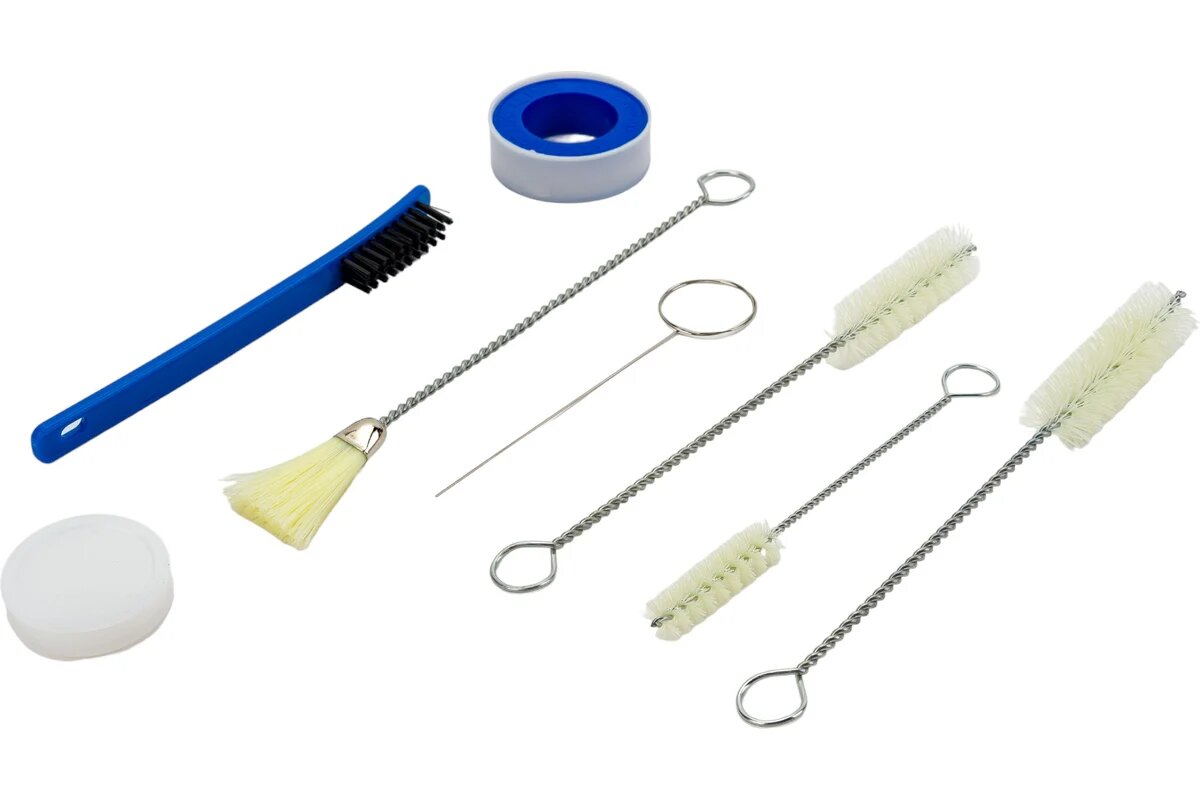 Набор для чистки краскопультов Русский Мастер РМ-57621, 13 предметов инструментов