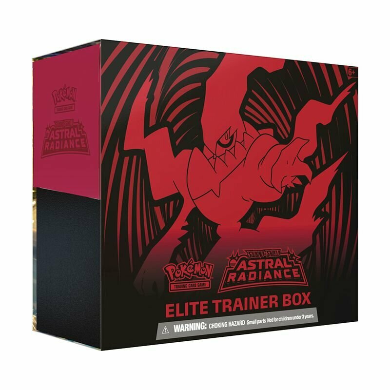 Pokemon Trading Card Game Sword and Shield Astral Radiance Elite Trainer Box/Карточная игра "Покемон", коллекционный набор игрушек