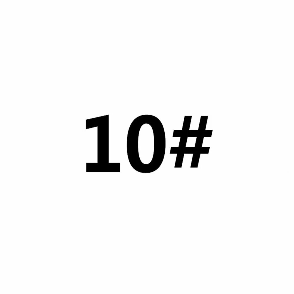 Рыболовные крючки Fishinapot 50 шт, 2-10#, Белый