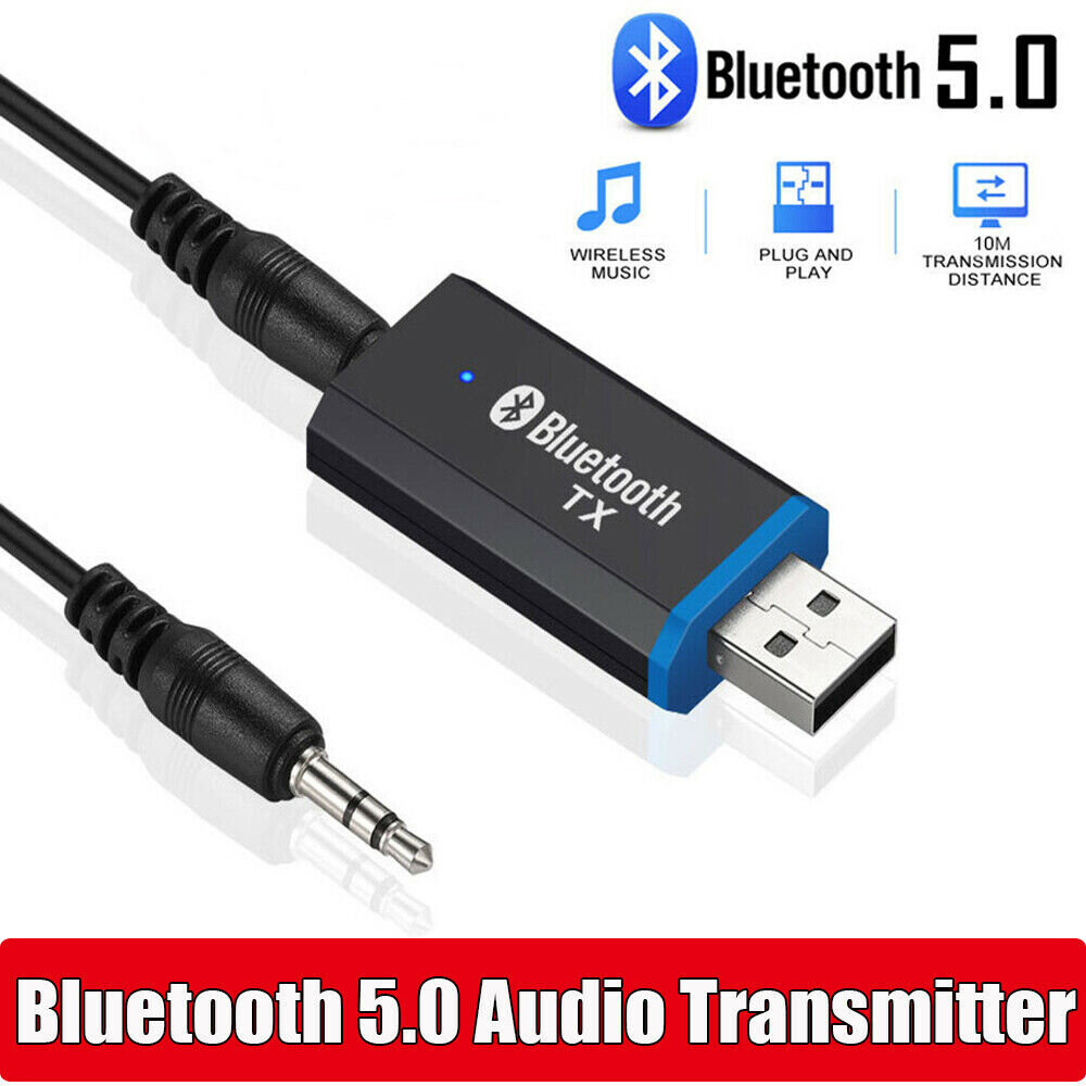 USB Bluetooth 5.0 аудио конвертер адаптер 3,5 мм AUX стерео разъем для наушников динамик 【Готовый запас】