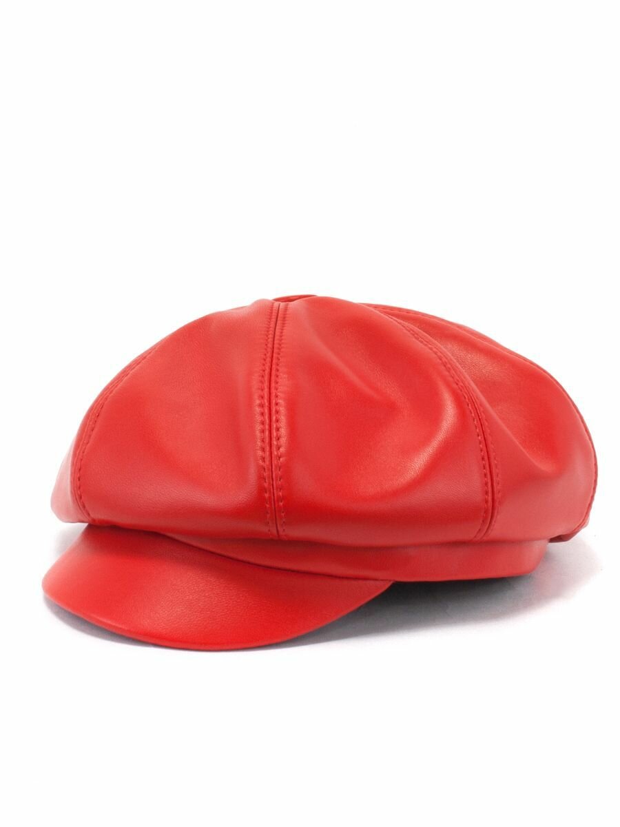 Кепка из кожи для женщин