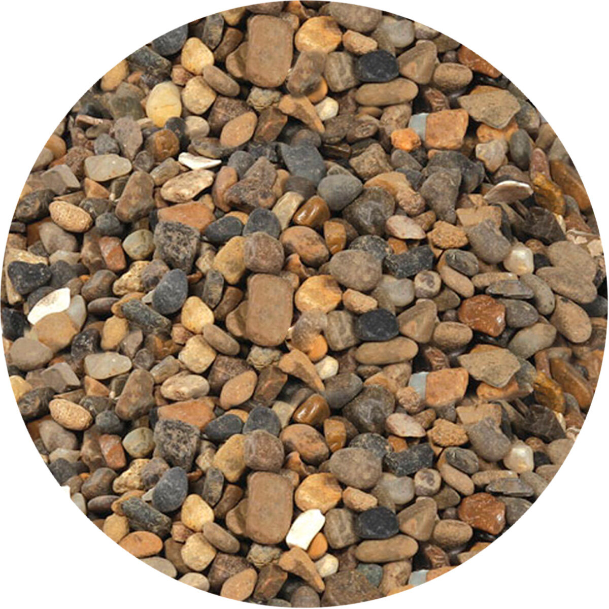 Грунт для аквариума Laguna 20205B темно-коричневый меланж 4 – 6 мм 2 кг (1 шт)