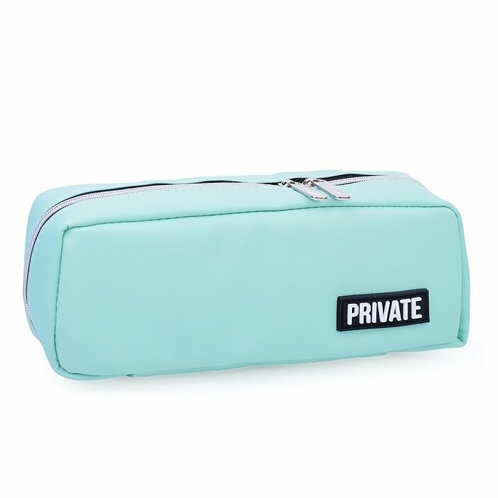 Пенал deVENTE "Private" 21x9x5 см, прямоугольный для 60 предметов, матовая искусственная кожа (7025338)