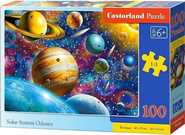 Пазл Castorland "Солнечная система", 100 элементов