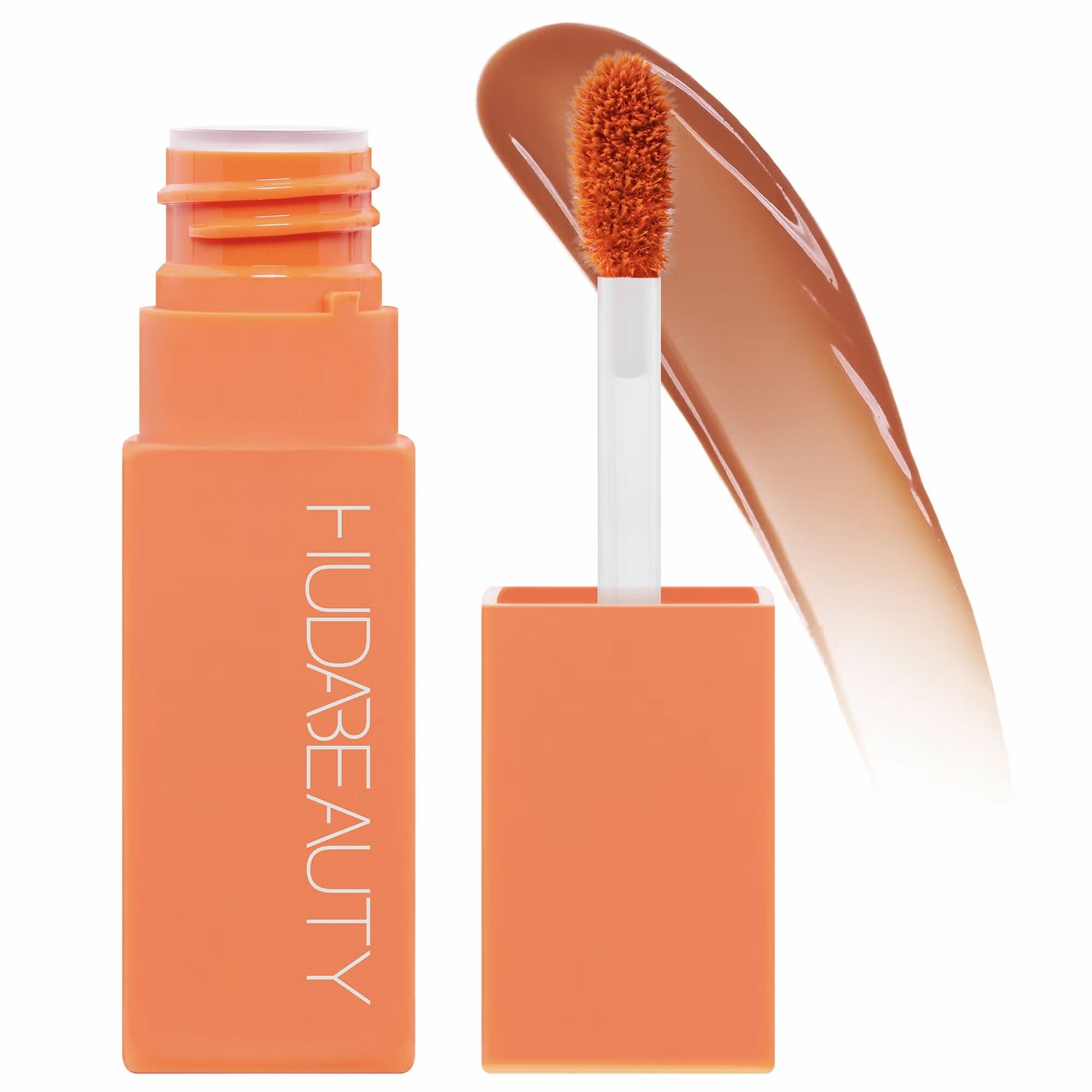 Huda Beauty Жидкая губная помада Creamy Lip Stain, 6ml, Apricot Kiss