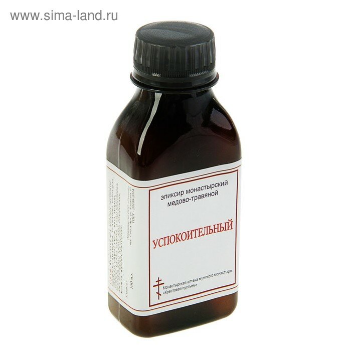 Эликсир монастырский «Успокоительный» 100 мл