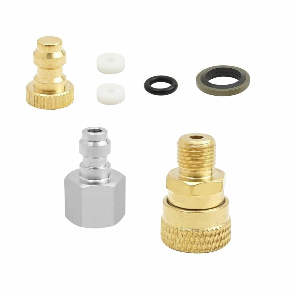 (1 комплект) набор быстроразъемных соединений емкостью 1/8 л. с.