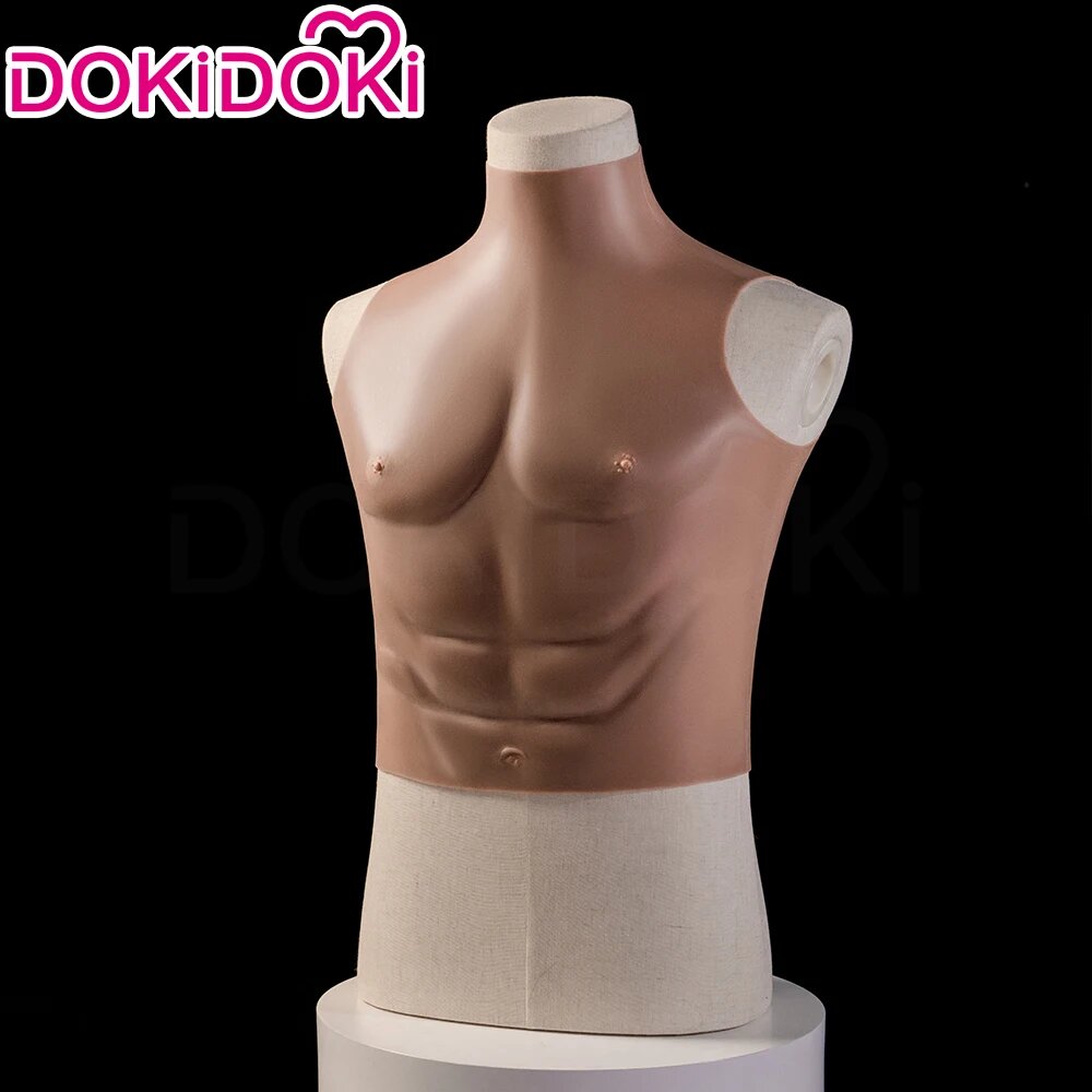 Искусственные мышцы DokiDoki для косплея мужские S, Choco Fake Muscle