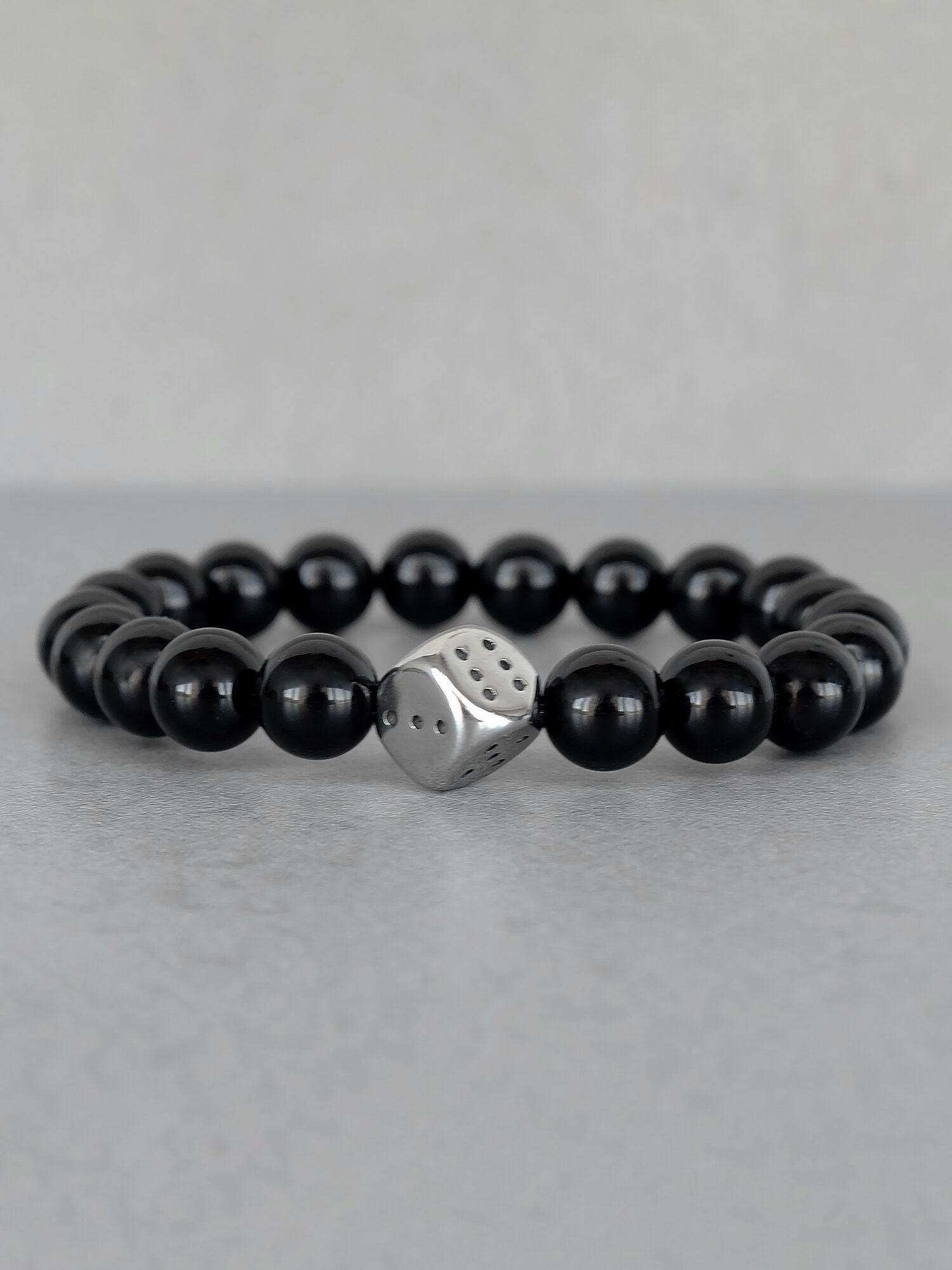 Браслет-нить, агат