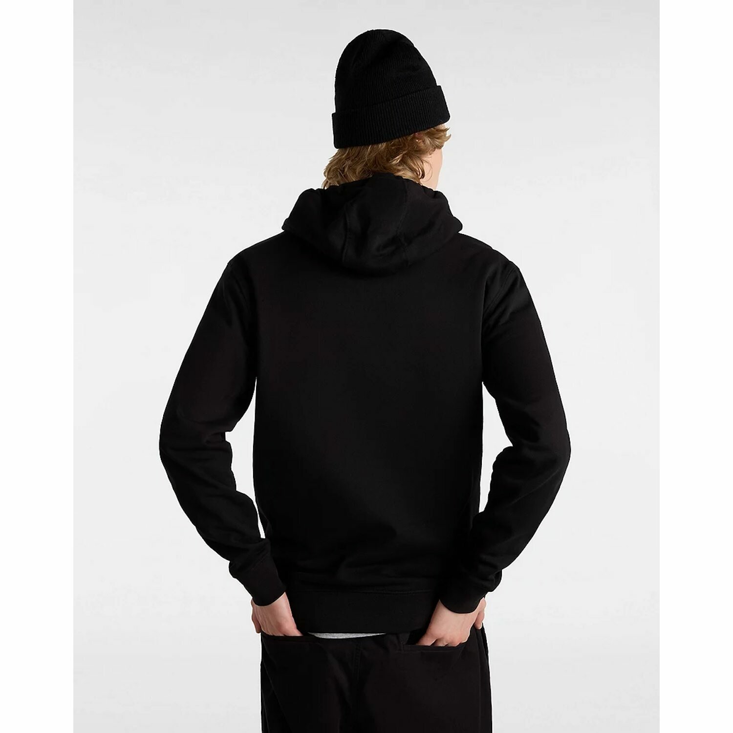 Толстовка VANS CORE BASIC PO FLEECE, размер M, , черный — фото 1