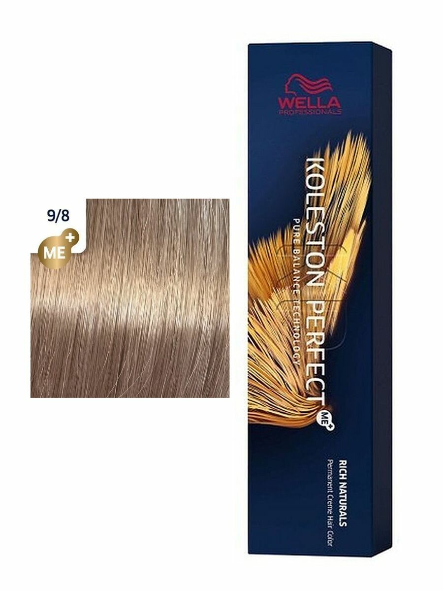 Краска Wella Koleston Perfect 9/8 New 60 мл оттеночная