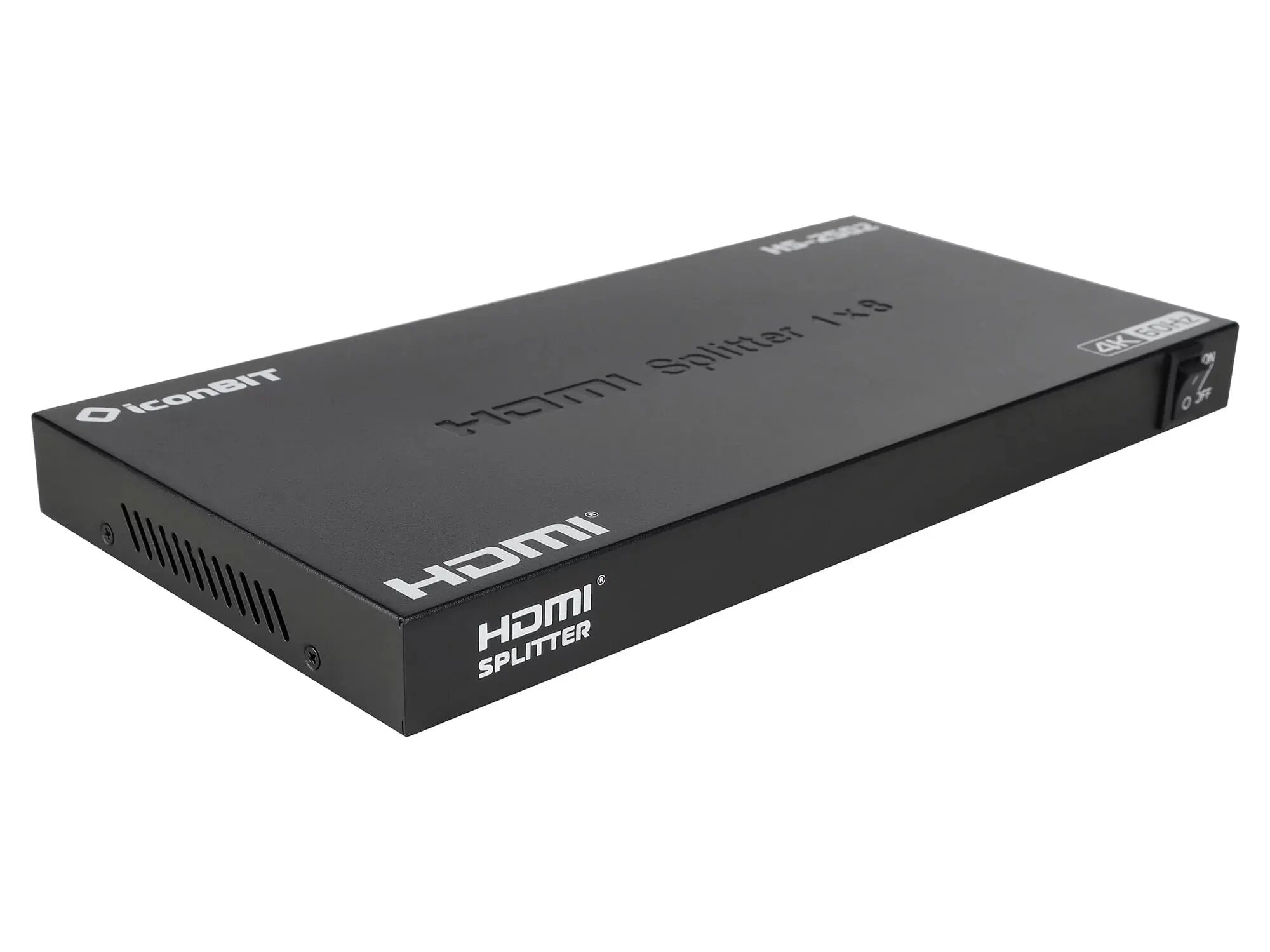 Усилитель-распределитель HDMI IconBIT [HS-2502] 1x8, поддержка 4К60