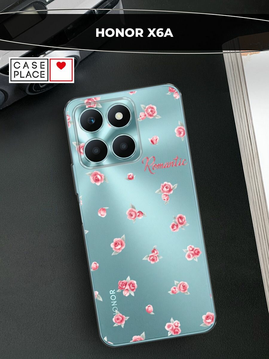 Чехол на Honor X6A / Хонор X6A с принтом "Romantic 3"