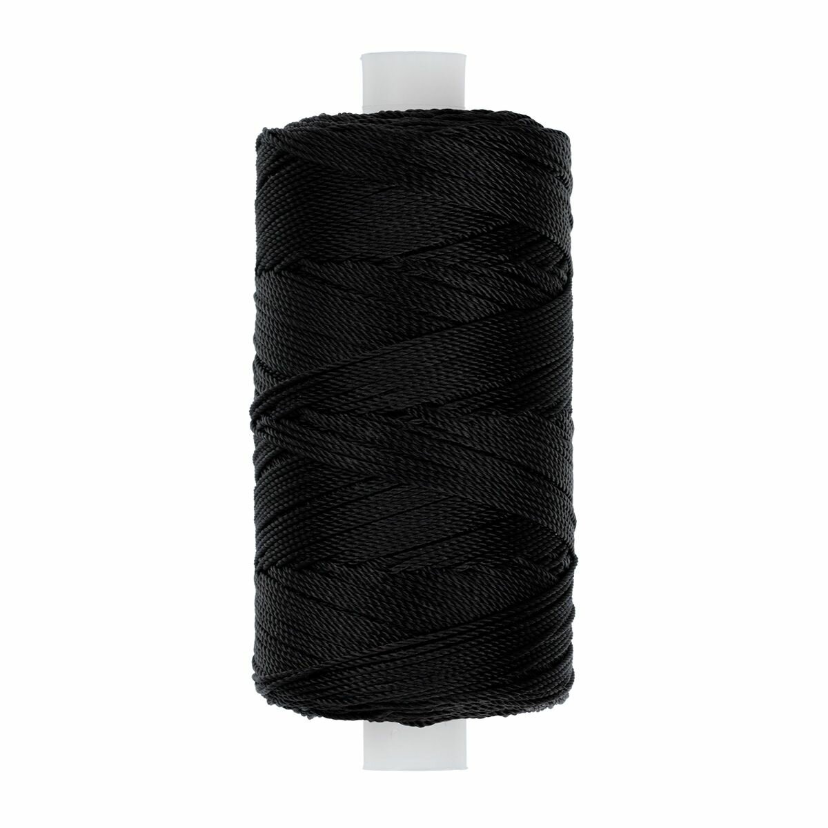 Нитки капроновые обувные 3К 100% полиамид 200 м 5 шт №02 черный