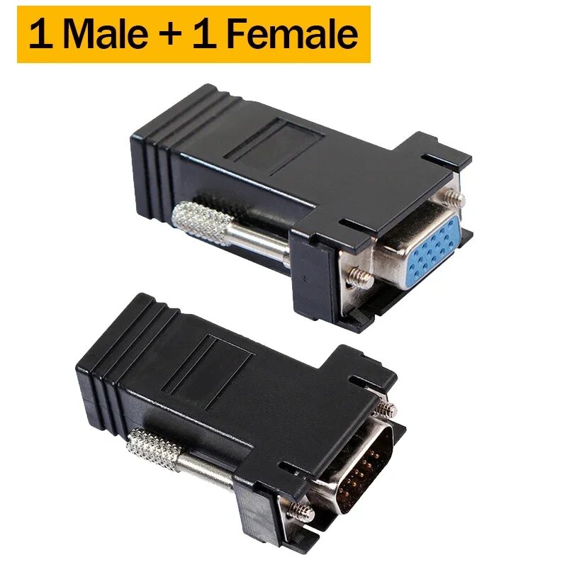 VGA удлинитель оeny 20м 1 Male and 1 Female