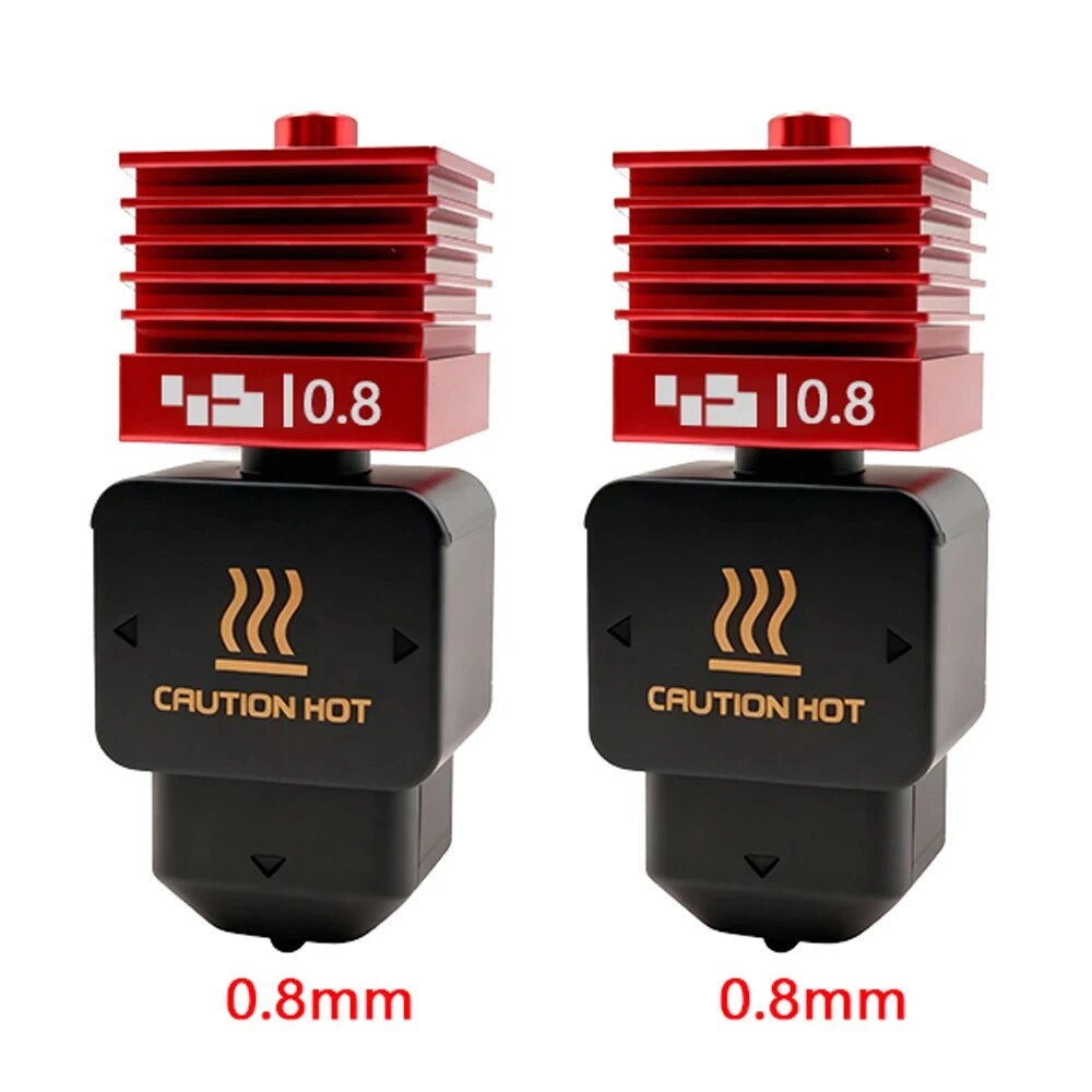 Hotend County Red 2x0.8 Standard для Bambu A1/A1mini