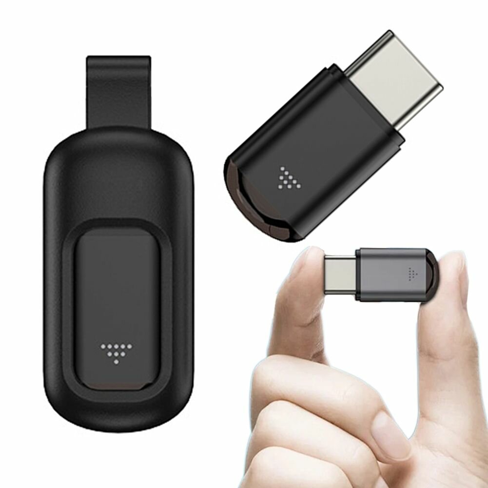 Компактный передатчик для дистанционного управления, подходит для Android, разъем Type-C, черный