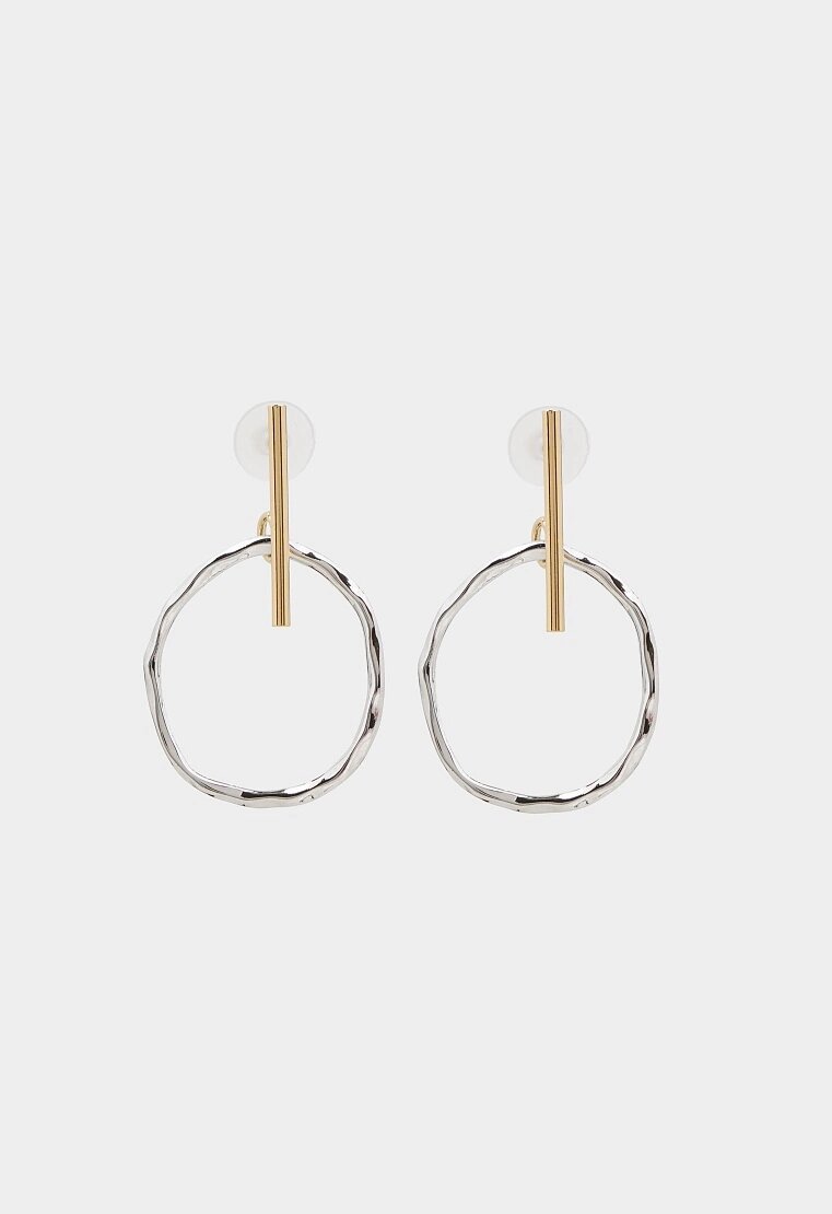 Серьги пусеты, конго