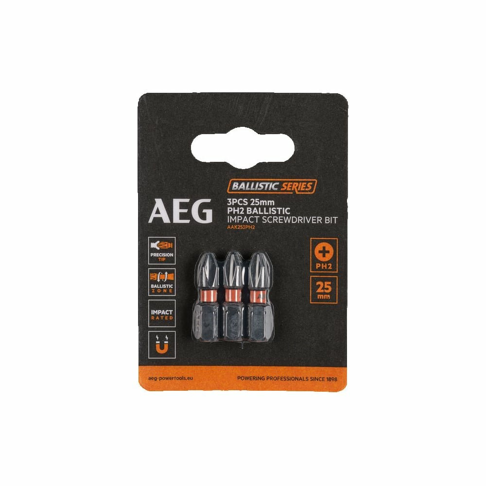 Ударные биты AEG AAK253PH2
