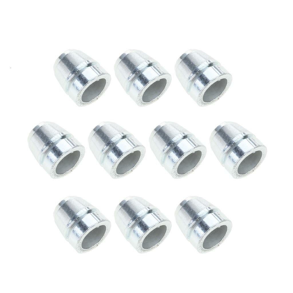 10 круглых металлических клиньев для топорищ, 16mm