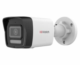 HiWatch DS-i450M(C) (2.8 mm) Видеокамера ip 4Мп (Цветное изображение 24/7; микрофон; слот под карту памяти)
