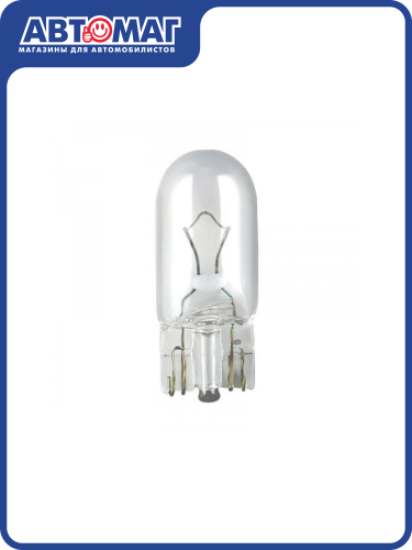 Лампа W3W 12V 3W W2,1x9,5d PHILIPS, PHILIPS-12256
