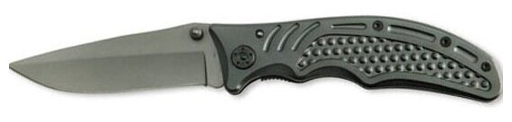 Нож складной Stinger YD-7918EY, 90 мм, рукоять: сталь/алюминий (чёрный)