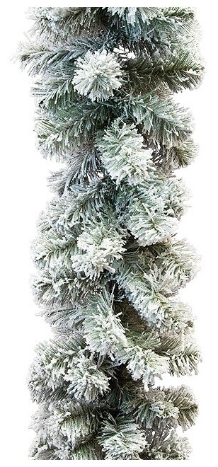 Хвойная гирлянда Снежная Фантазия 270*30 см, ПВХ, Царь Елка, ВТСФ-270