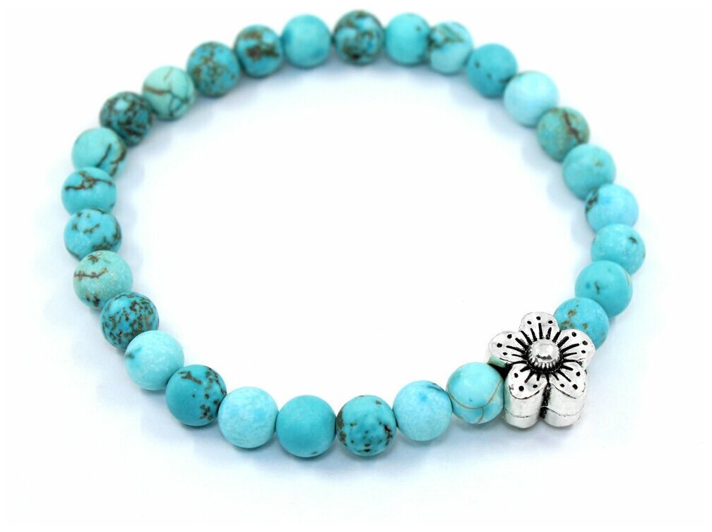 Браслет-нить, бирюза