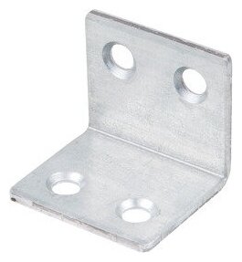Уголок мебельный 30х26x26 мм KW 4 белый цинк STARFIX (SMP-60892-1)
