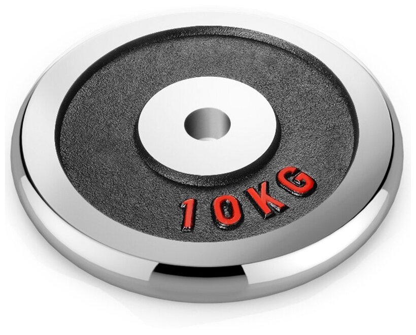 Диск хромированный Voitto V-500 10 кг (d26)