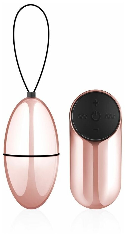 Виброяйцо Rosy Gold New Vibrating Egg / Секс-игрушки 18+ / Интимные товары для взрослых 18 плюс / Интим игрушки для секса 18 + / Эротические игрушки для взрослых