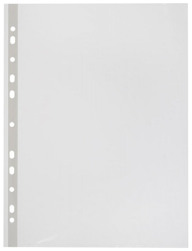 Папка файл-вкладыш А4 35 мкм, рифленые Attache, 100 шт. упаков