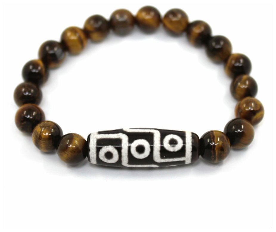Браслет-нить, тигровый глаз
