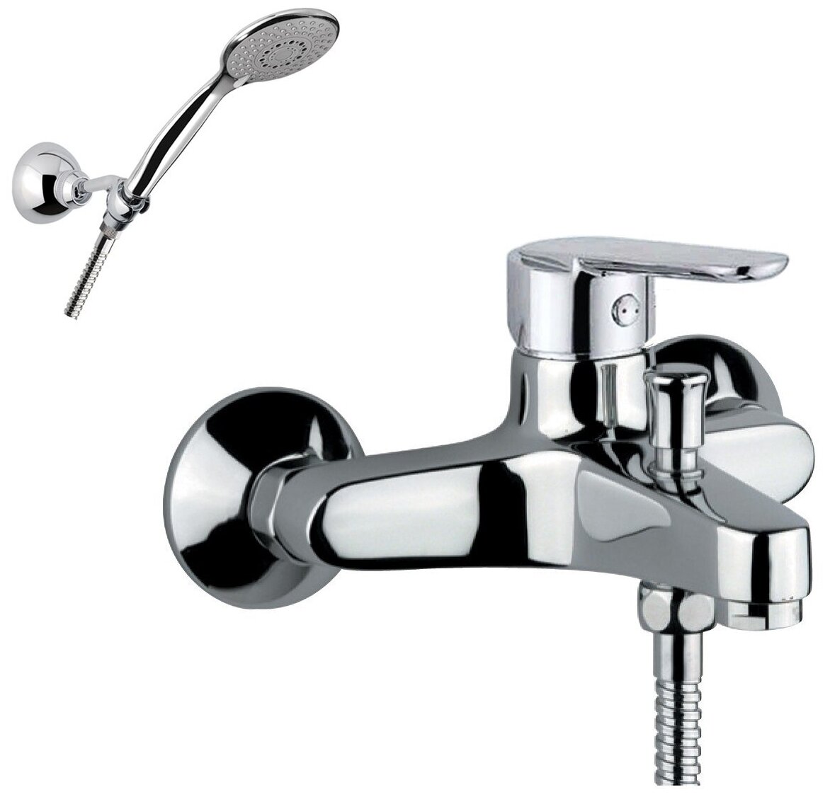 Смеситель для ванны Webert Sax Evolution SE850101015, хром