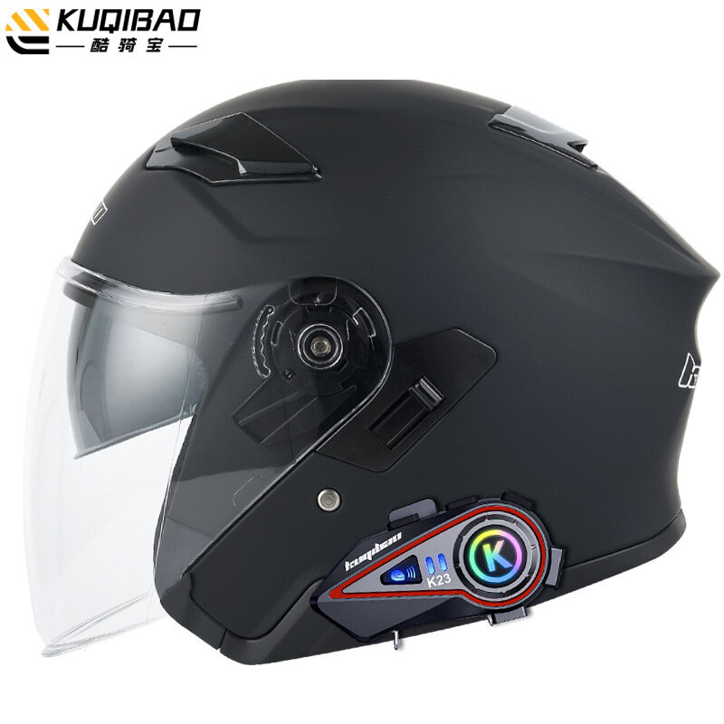 Шлем Cool Ride Treasure, Bluetooth K23, матово-чёрный