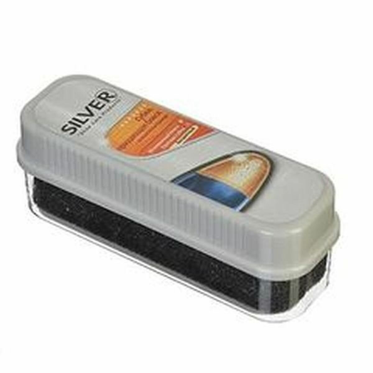 Губка для обуви узкая бесцветный SILVER