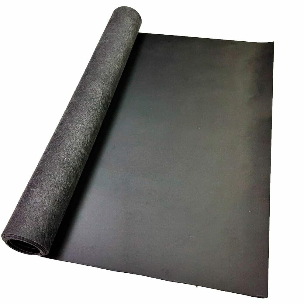 Экокожа на микрофибре Steering для рулей черная 100х140 см