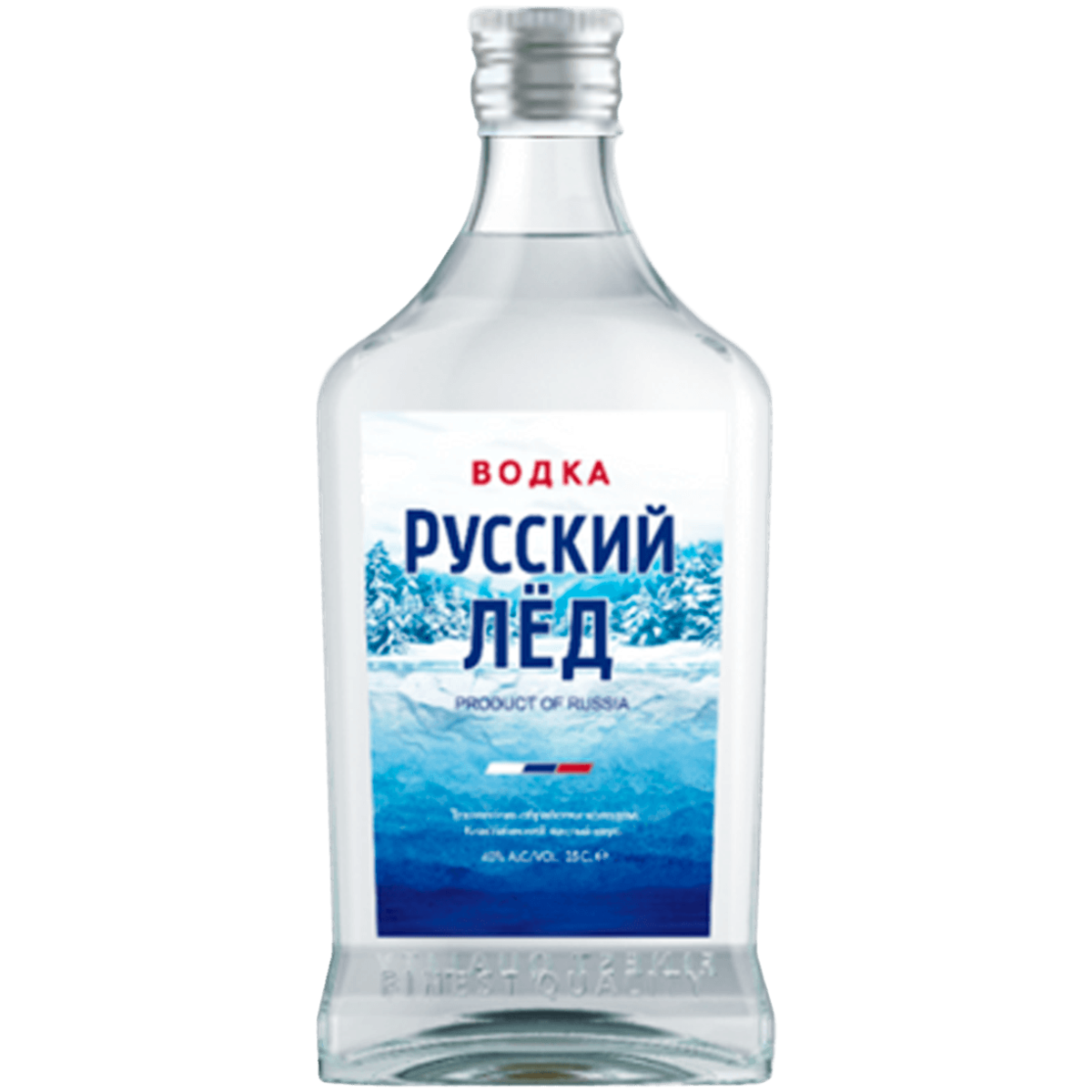 Водка "Русский лёд", классическая, 0,25 л, Россия, крепость 40%