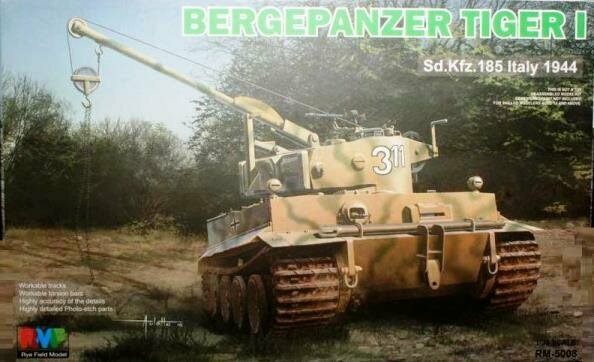 5008 RFM Bregepanzer Tiger I Sd Kfz 185 (Италия, 1944 год) Масштаб 1/72