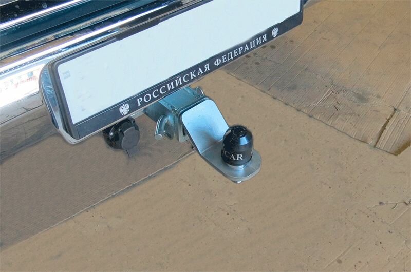 Фаркоп ZincaR оцинкованный BAIC BJ40 с 2019 г. (оцинк. Шар) арт. ZB201E