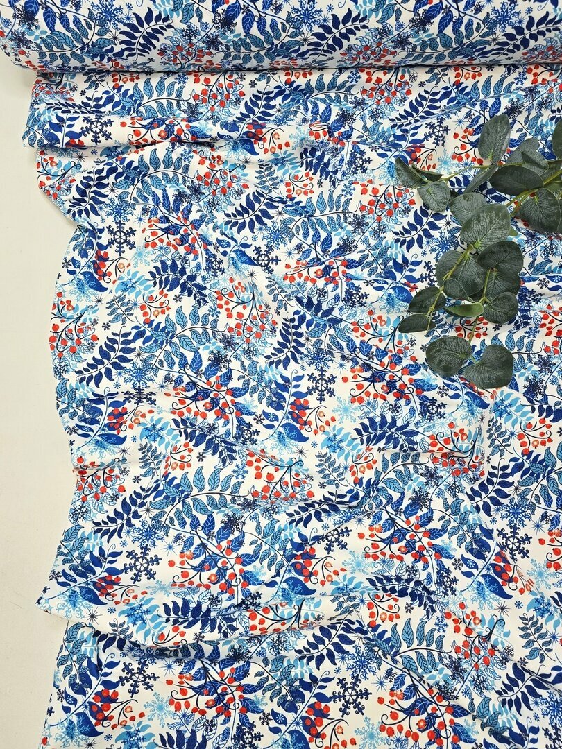 Ткань Курточная Мембрана "Рябина" 100х147 см.